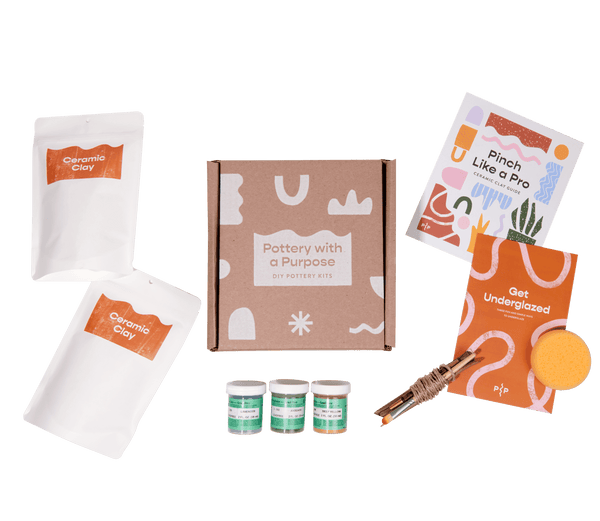 Deluxe Ceramic DIY Clay Kit | Pottery with a Purpose
